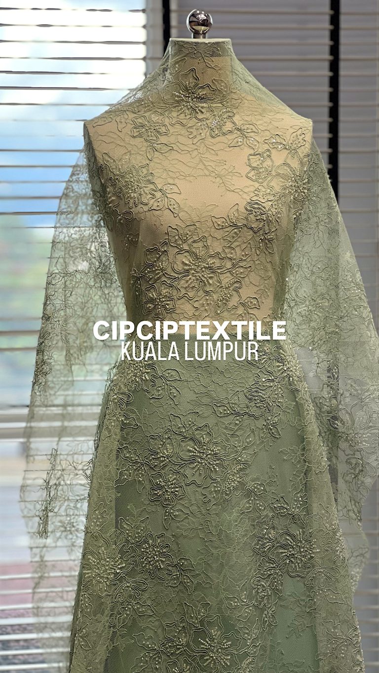 NEW (SAGE GREEN) MANIS HIGH-END FRENCH LACE